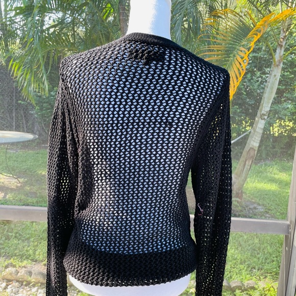 Sweaters | Mesh Knit Sweater | Poshmark